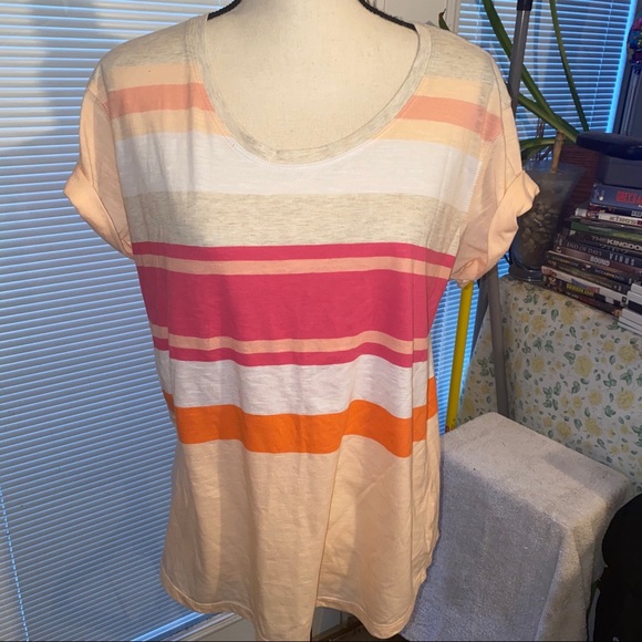 a.n.a | Tops | Ana Size Xl Womens Striped Blouse | Poshmark